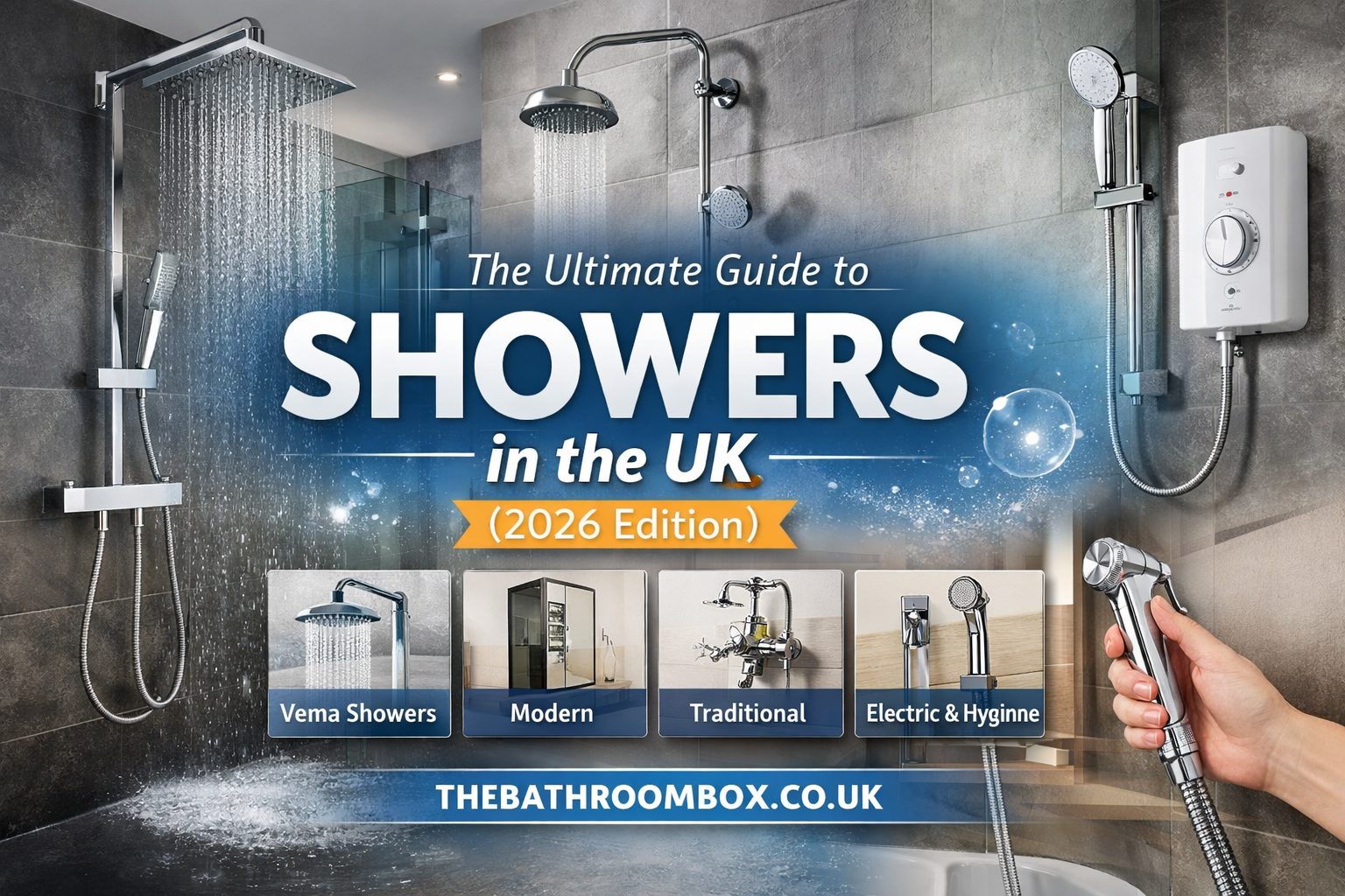Best Showers UK 2026 | Modern, Electric & Traditional Showers