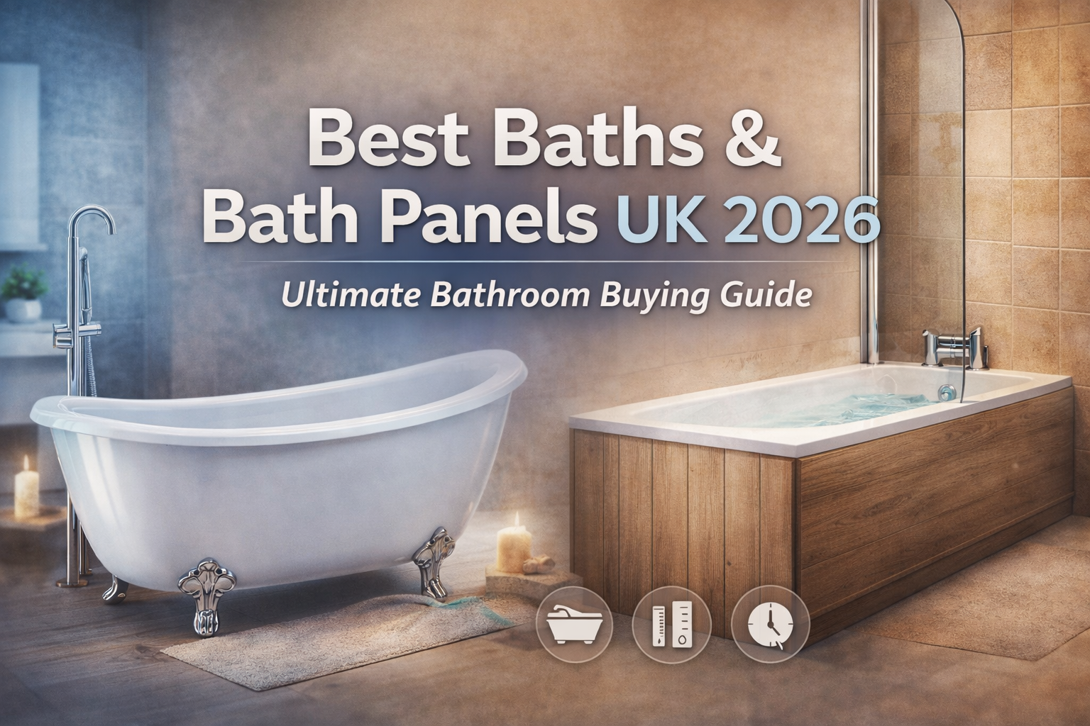 Best Baths & Bath Panels UK 2026 | Freestanding, Shower & Modern Designs